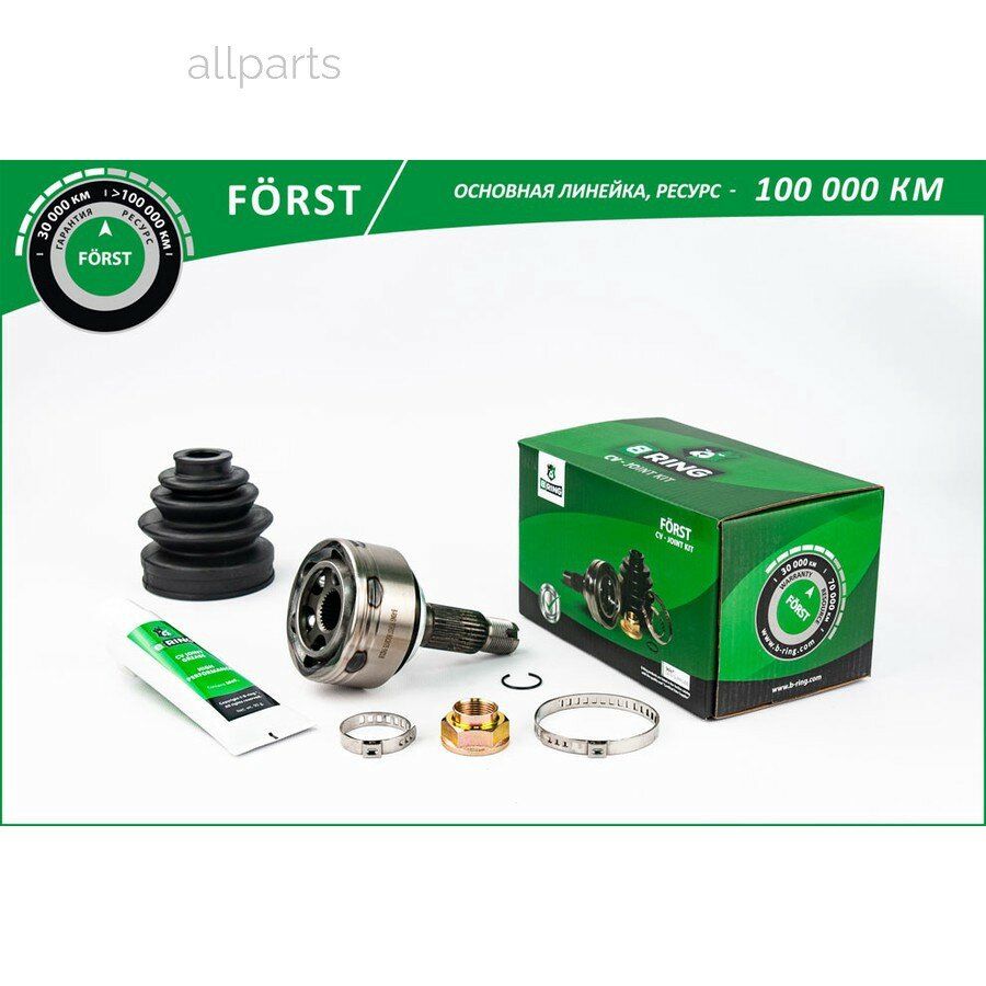 BRING BOC9175 Шрус HONDA Jazz (02-) (наруж.) [26/28] (BOC9175) B-RING FORST