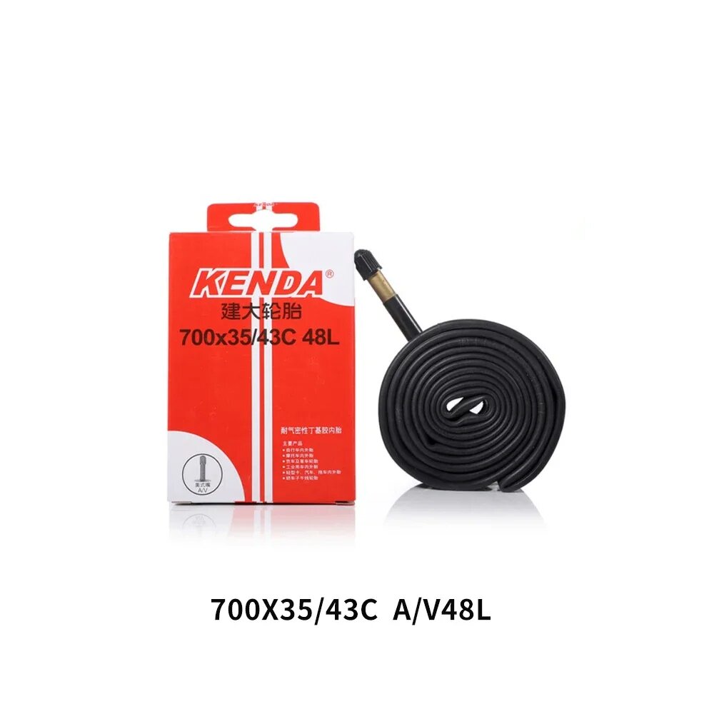 Внутренняя камера KENDA 700C Черный, 35-43C-AV48L