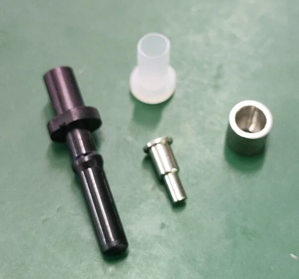 Разъем KINZ 200/230 мкм, черный bp04260black