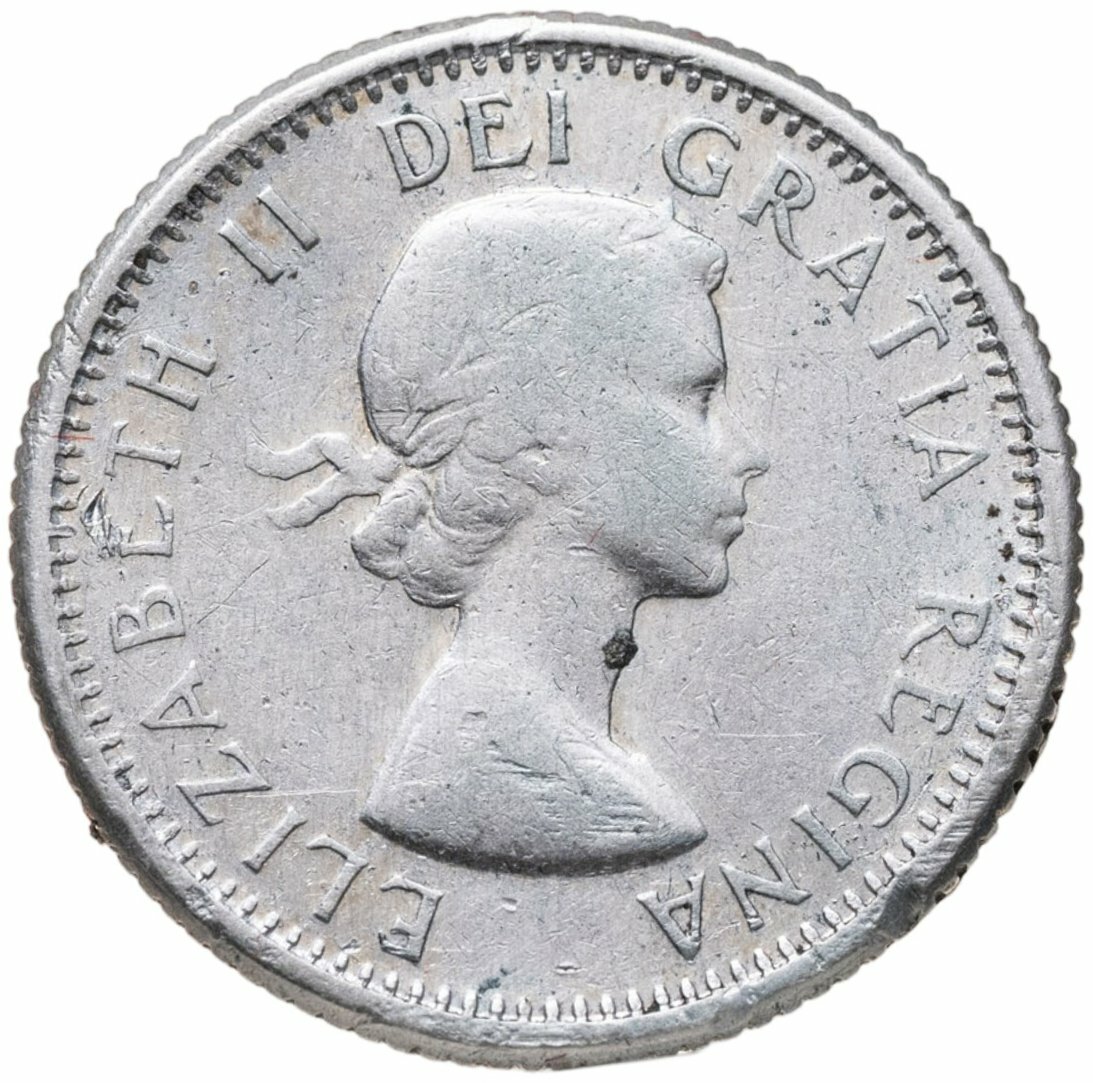 Канада 10 центов (cents) 1961