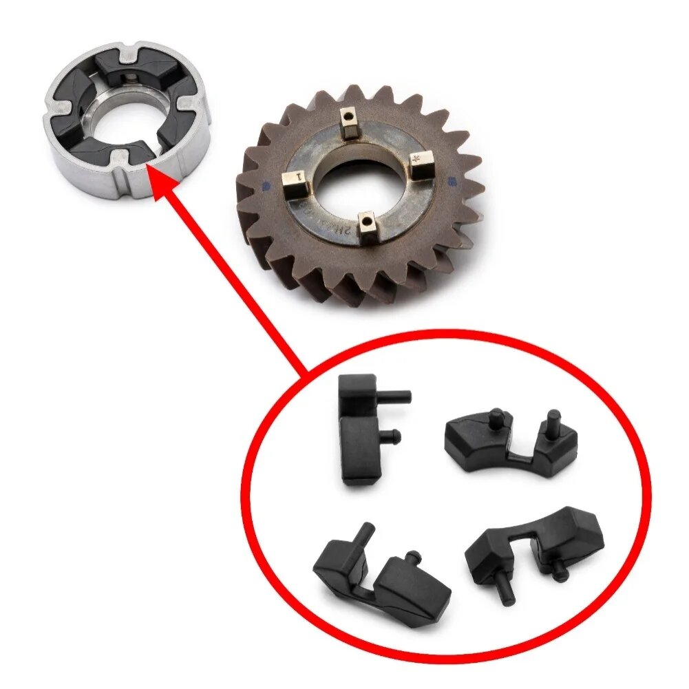 Комплект балансировочного демпфера, комплект для ремонта вала балансира, обслуживание автомобиля, как показано на рисунке, простая установка для автомобилей Toyota