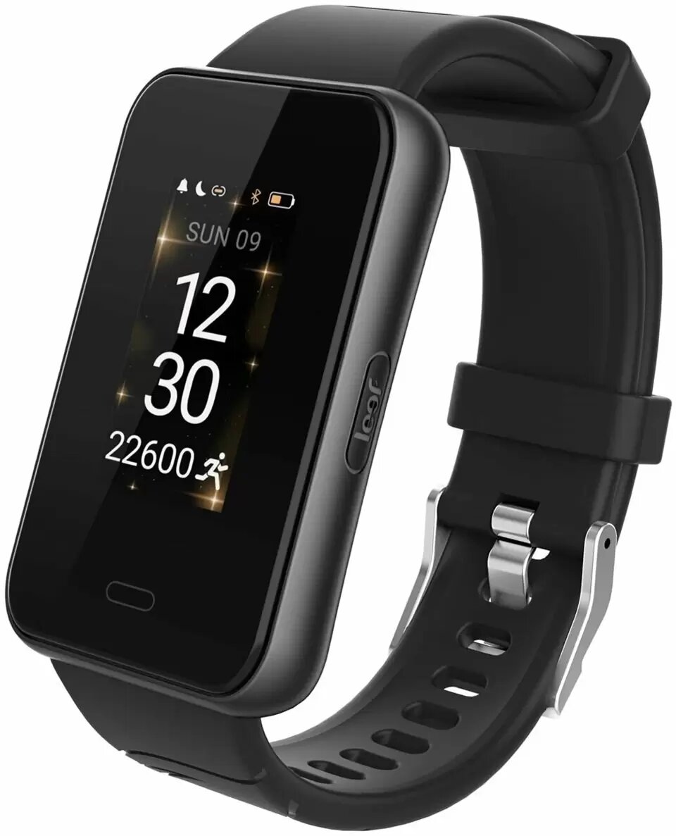 Фитнес-браслет Leef "Hyper", с пульсометром, влагозащитой IP67