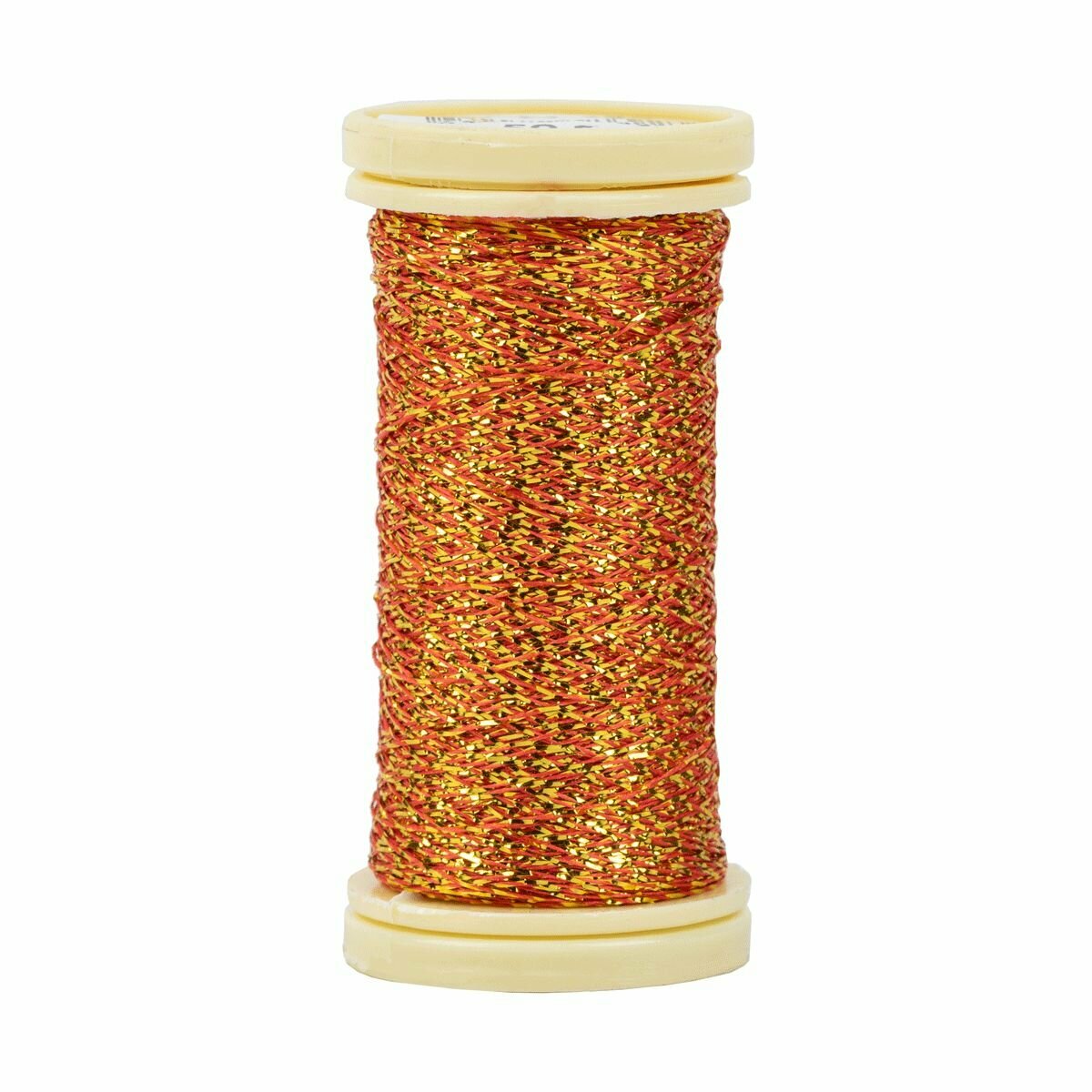 Нитки для вышивания "Brill" 50 м, металлик 100%, цвет: M-124 (2 шт.)
