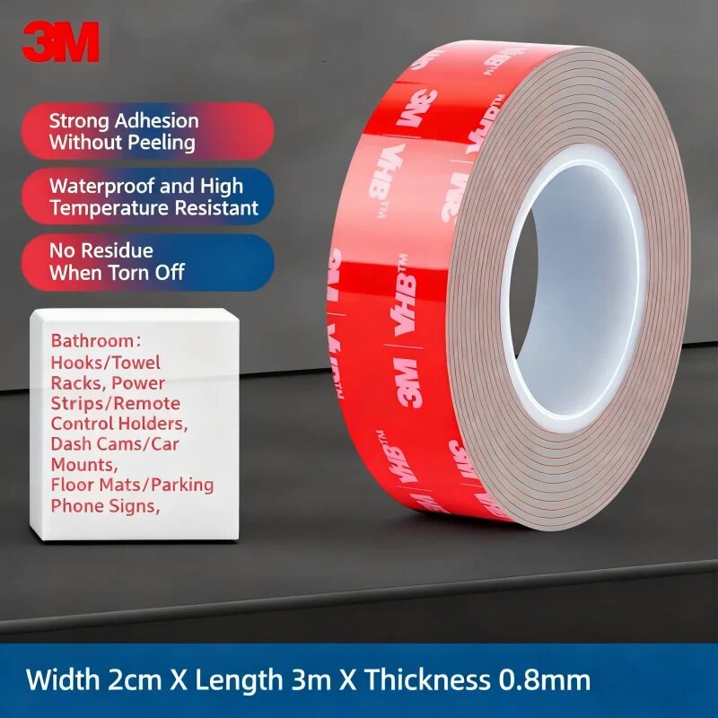 3M VHB 5608 клейкая лента, 20 мм, ширина