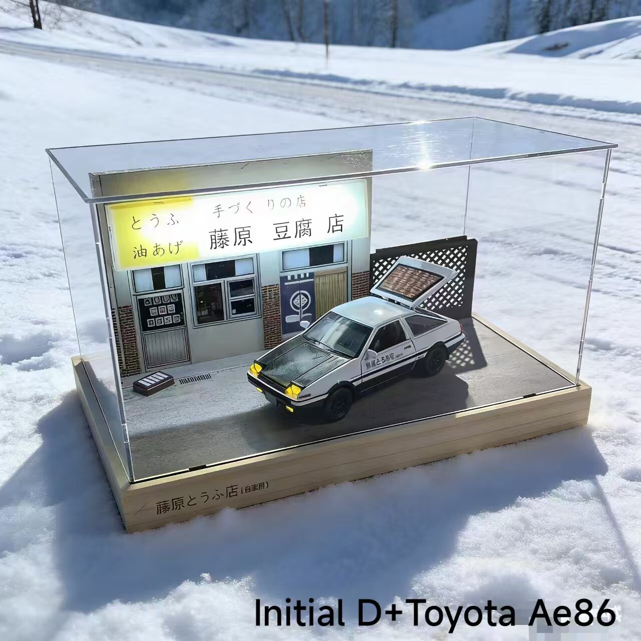 Японский Ночник Initial D+Toyota Ae86