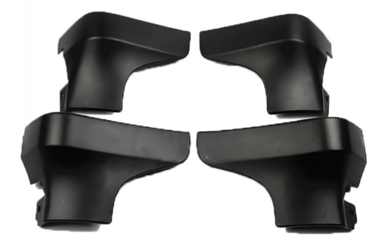 Автомобильные брызговики MyPads для Infiniti M25/Q70, комплект 4 шт, черные, износостойкие