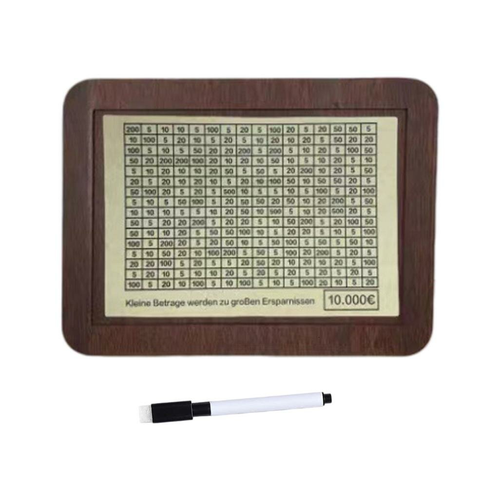 Деревянная копилка для монет, 10000