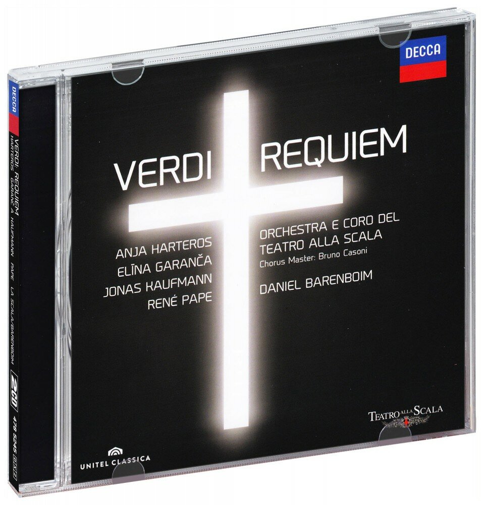 Daniel Barenboim. Verdi. Requiem (2 CD) (СД диск, CD Box, Европейский Союз, США)