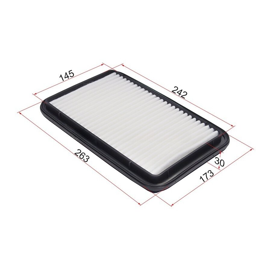 Фильтр воздушный CHEVROLET CRUZE 1.3 1.5 01-08 SUZUKI IGNIS 1.3 00-06 WAGON R 1.3 00-, SAT ST-13780-80GA0