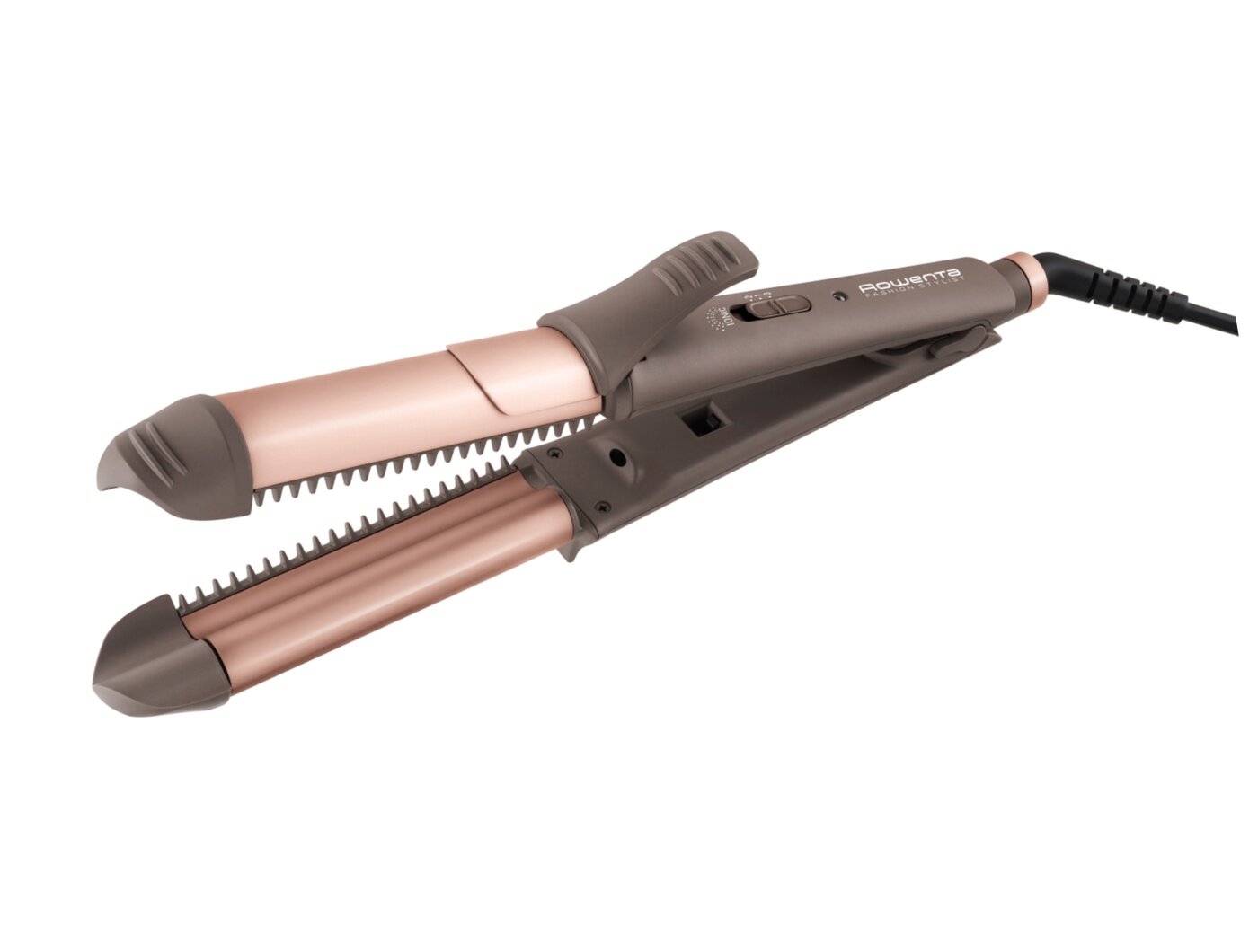 Мультистайлер Rowenta CF4510F0, вращение шнура, ионизация, керамический, коричневый