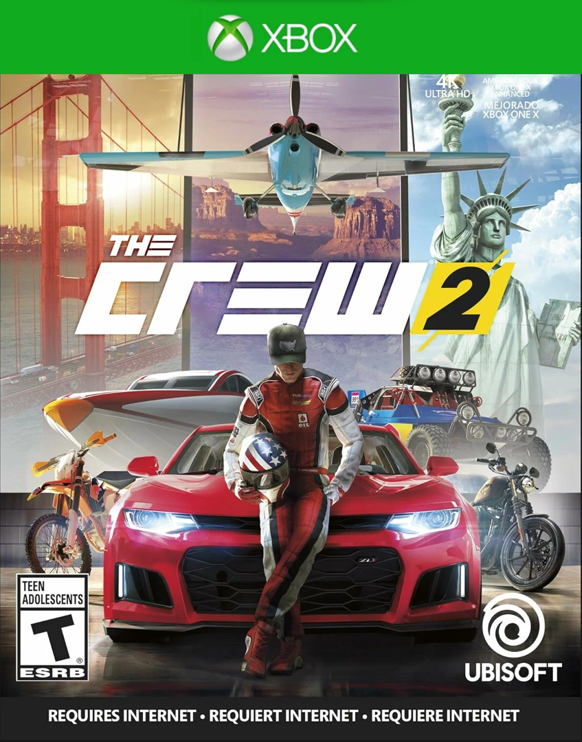 Игра The Crew 2 для Xbox One, Series x|s, русская озвучка, электронный ключ