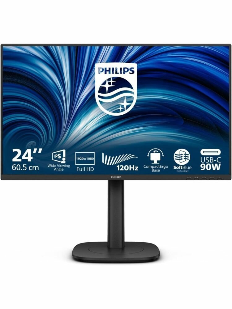 Монитор Philips 24B2U3301, черный