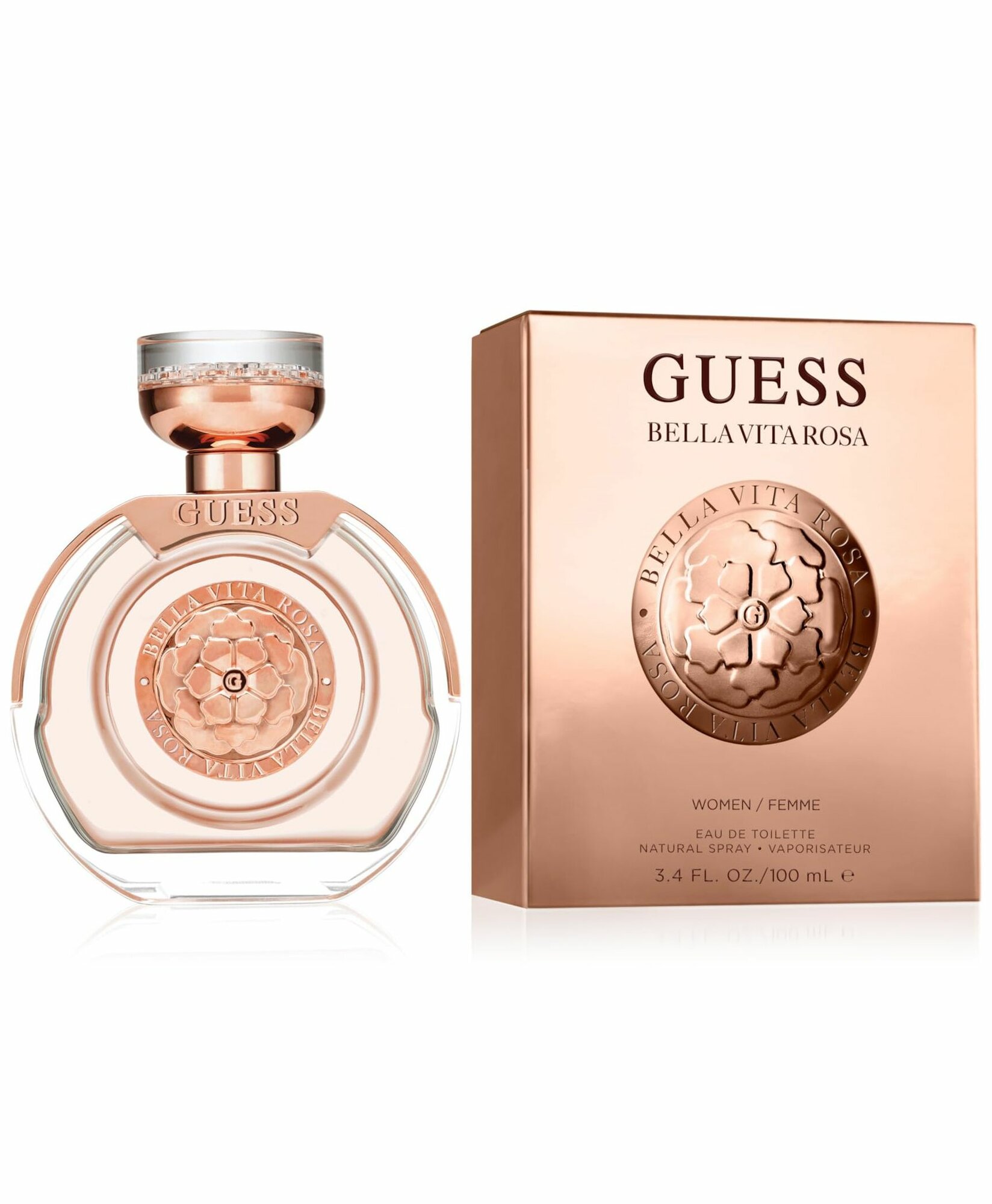 Туалетная вода Guess "Bella Vita Rosa", женская, 50 мл, цветочный аромат