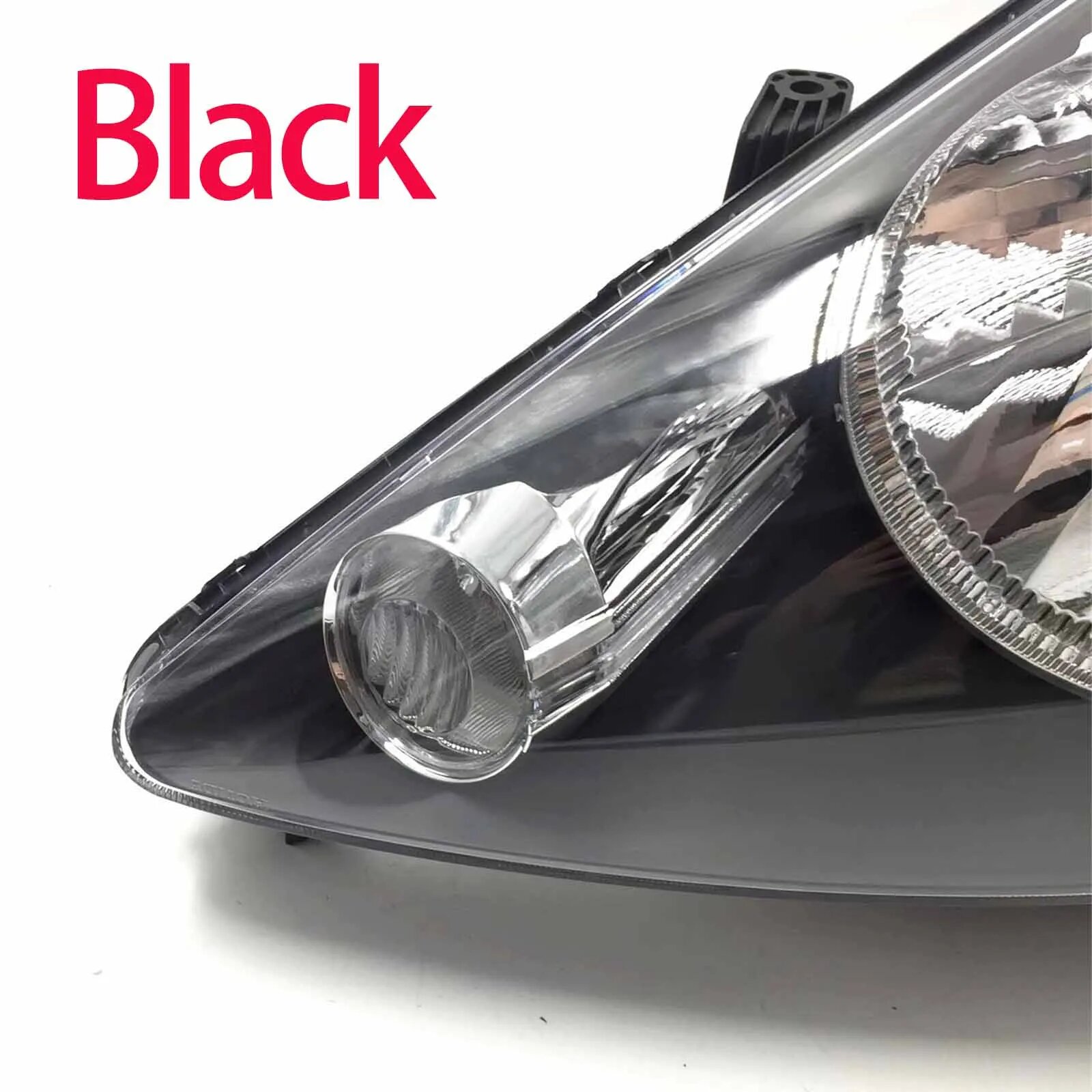 Для Honda Fit Jazz 2003, 2004, 2005, 2006, 2007, 2008, фары, автомобильные фары в Black Left Side