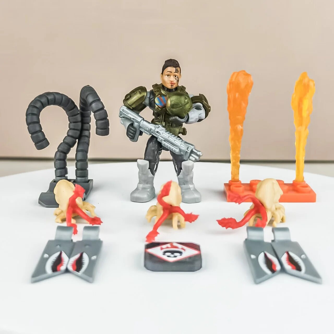 Набор аксессуаров Construx Mega Bloks Unsc Hellbringer Kinsano Cyclops Raid