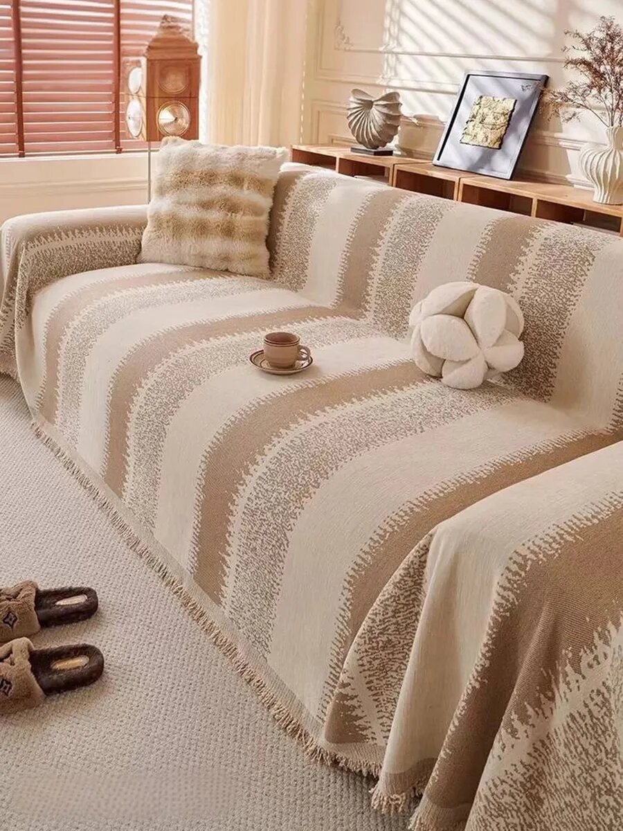 Накидки на диван 180х200 дивандек Parisienne