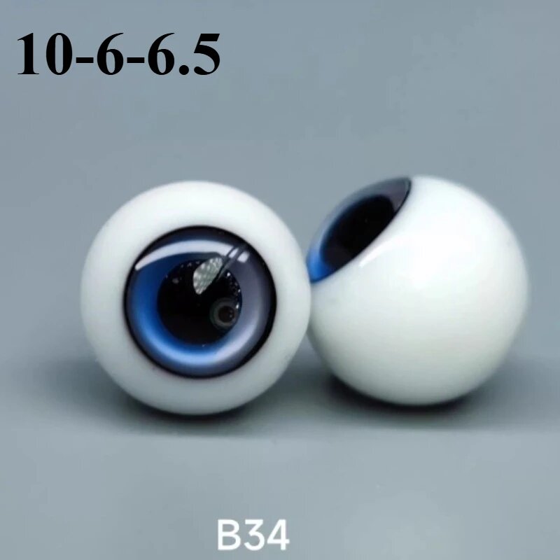 Глаз для кукол Белый B34 10-6-6.5