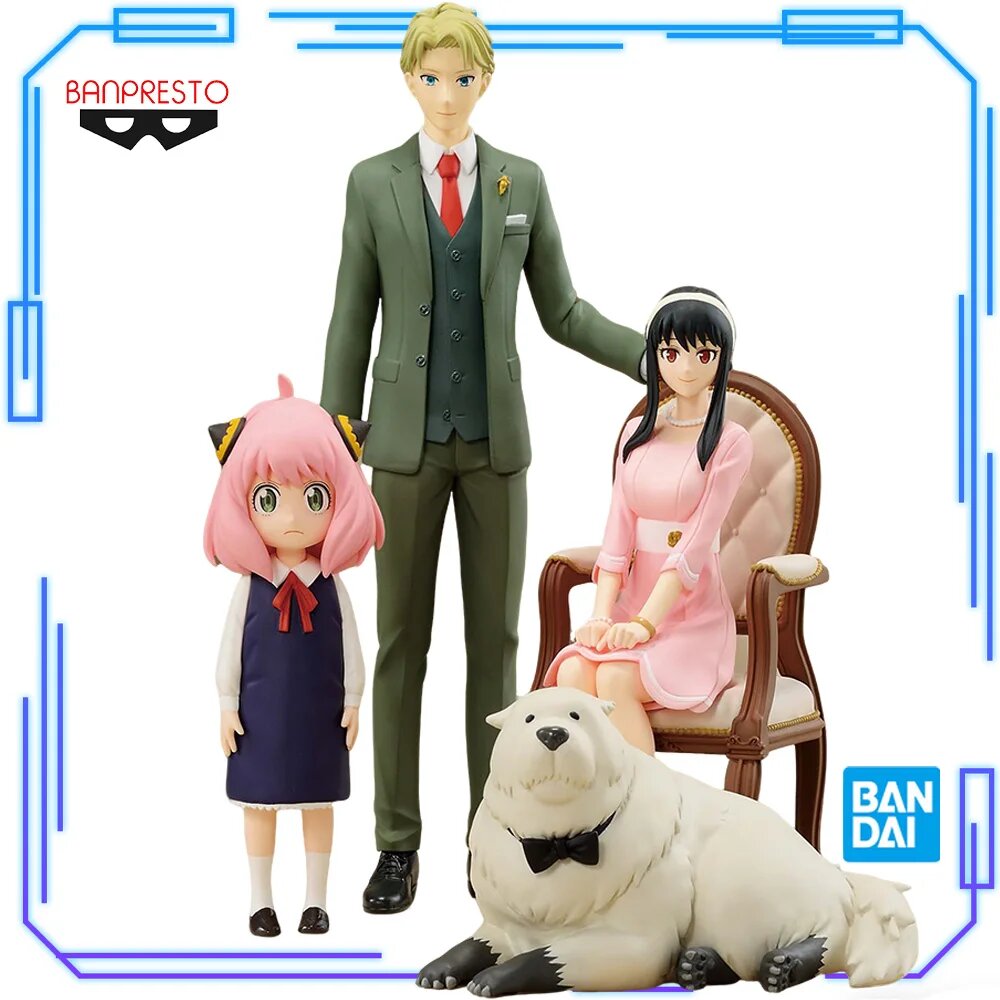 Фигурки Bandai Banpresto SPY×FAMILY Лойд Аня Йор