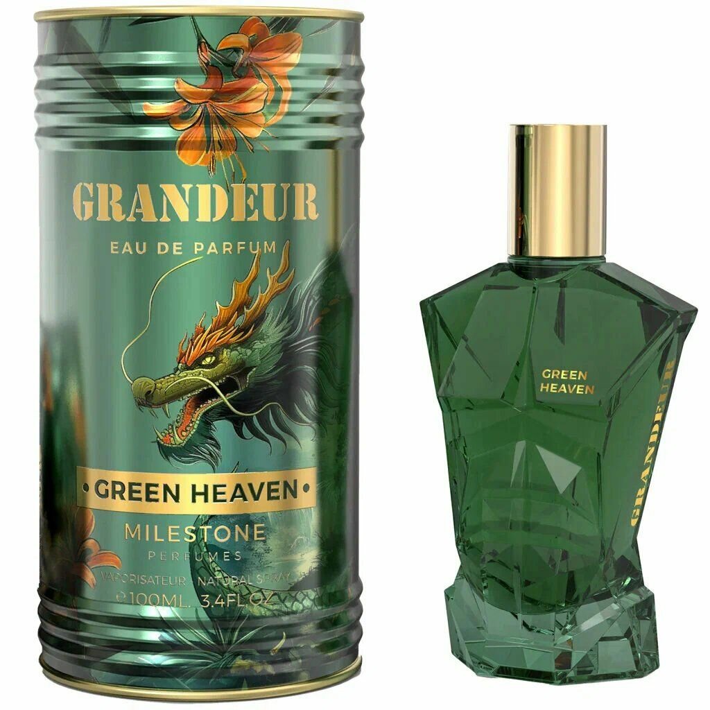 Парфюмерная вода Emper Grandeur GREEN HEAVEN 100ml (аромат JPG Le Male) железо для мужчин