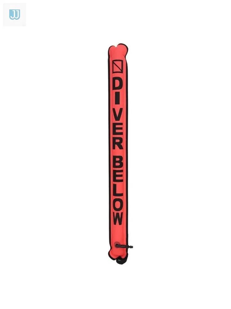 Надувной буй для дайвинга Diver Below красный ПВХ