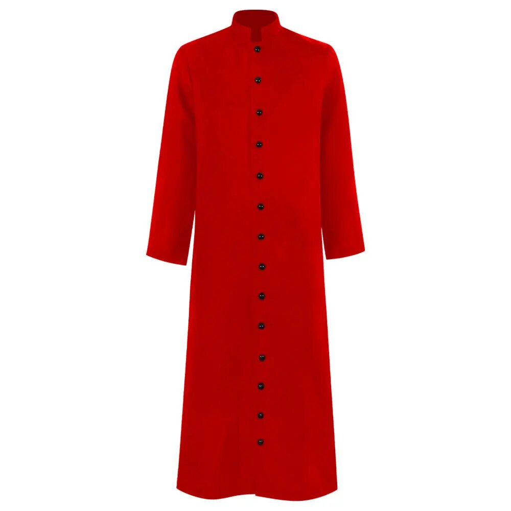 Костюм монаха для косплея Красный, S, Красный