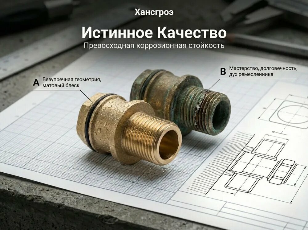 Эксцентрик совместим с Hansgrohe для смесителя 95772000 (аналог)
