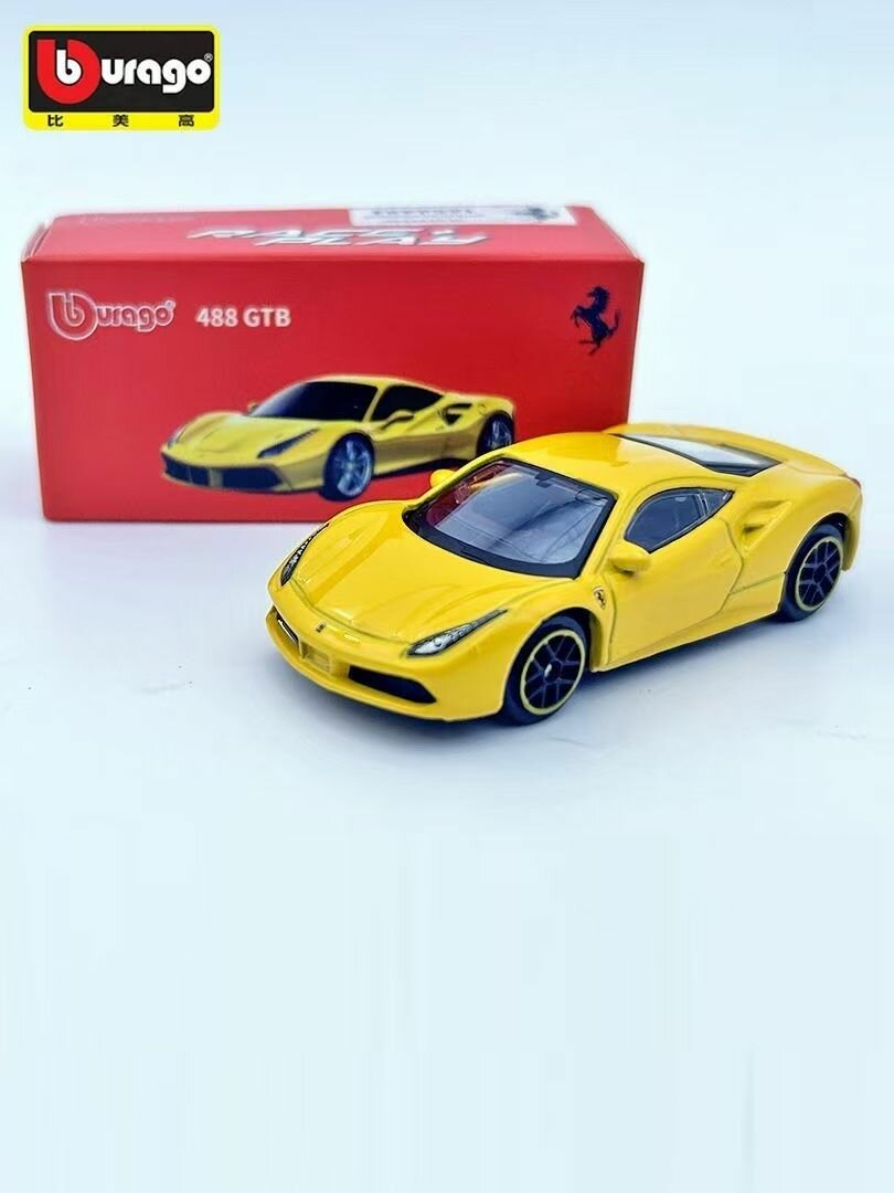 Коллекционная модель легкосплавного автомобиля/1:64/Ferrari 488 GTB