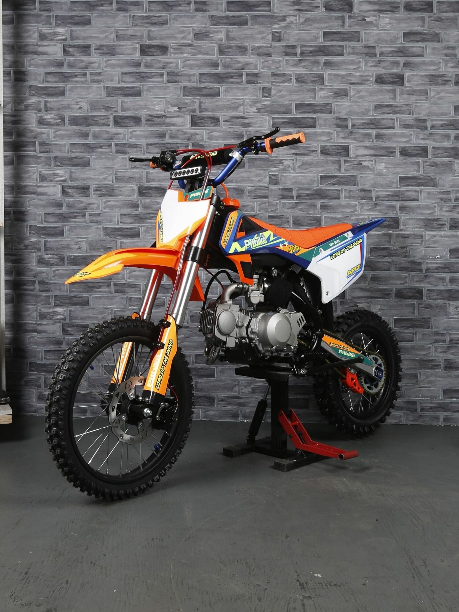 Питбайк ART 12-50, 125сс, колеса 17/14, 10 л. с, высота по седлу 84см