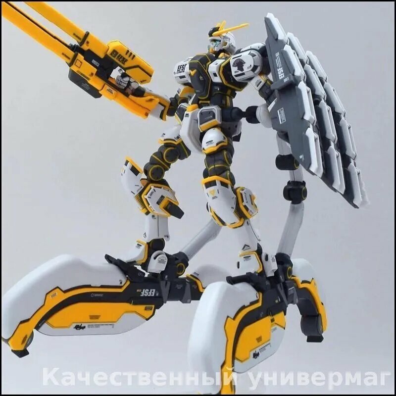 Сборная игрушечная модель HG 1:144 RX-78AL Atlas Gundam, подарок для мальчика, бесплатная подставка, аксессуары для экшн фигурок