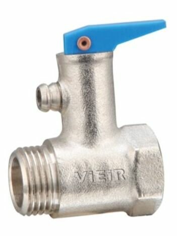 Клапан предохранительный Vieir BL10 1/2" с ручным спуском