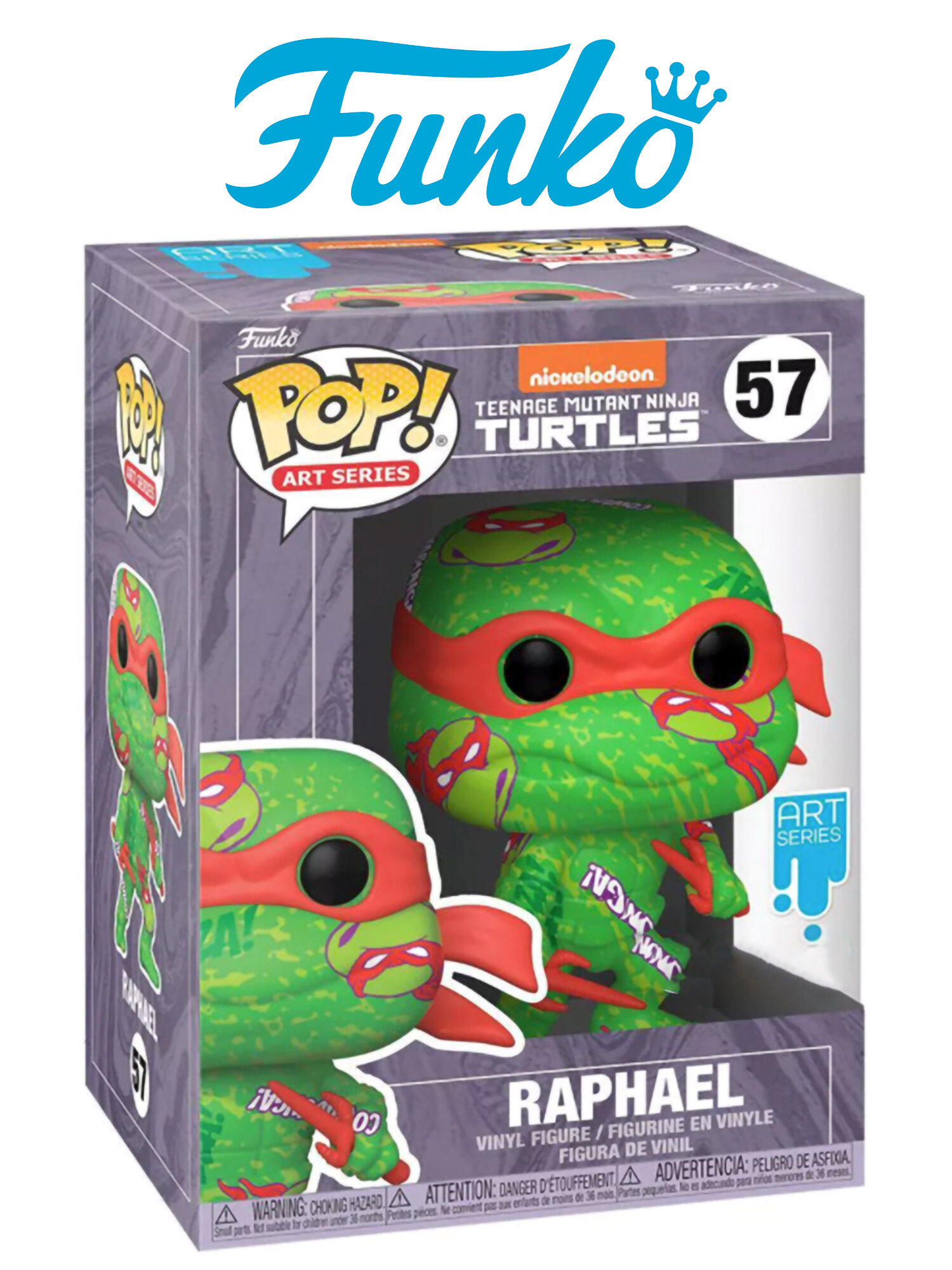 Фигурка Funko POP! Art Series Raphael (57) из фильма Черепашки-ниндзя