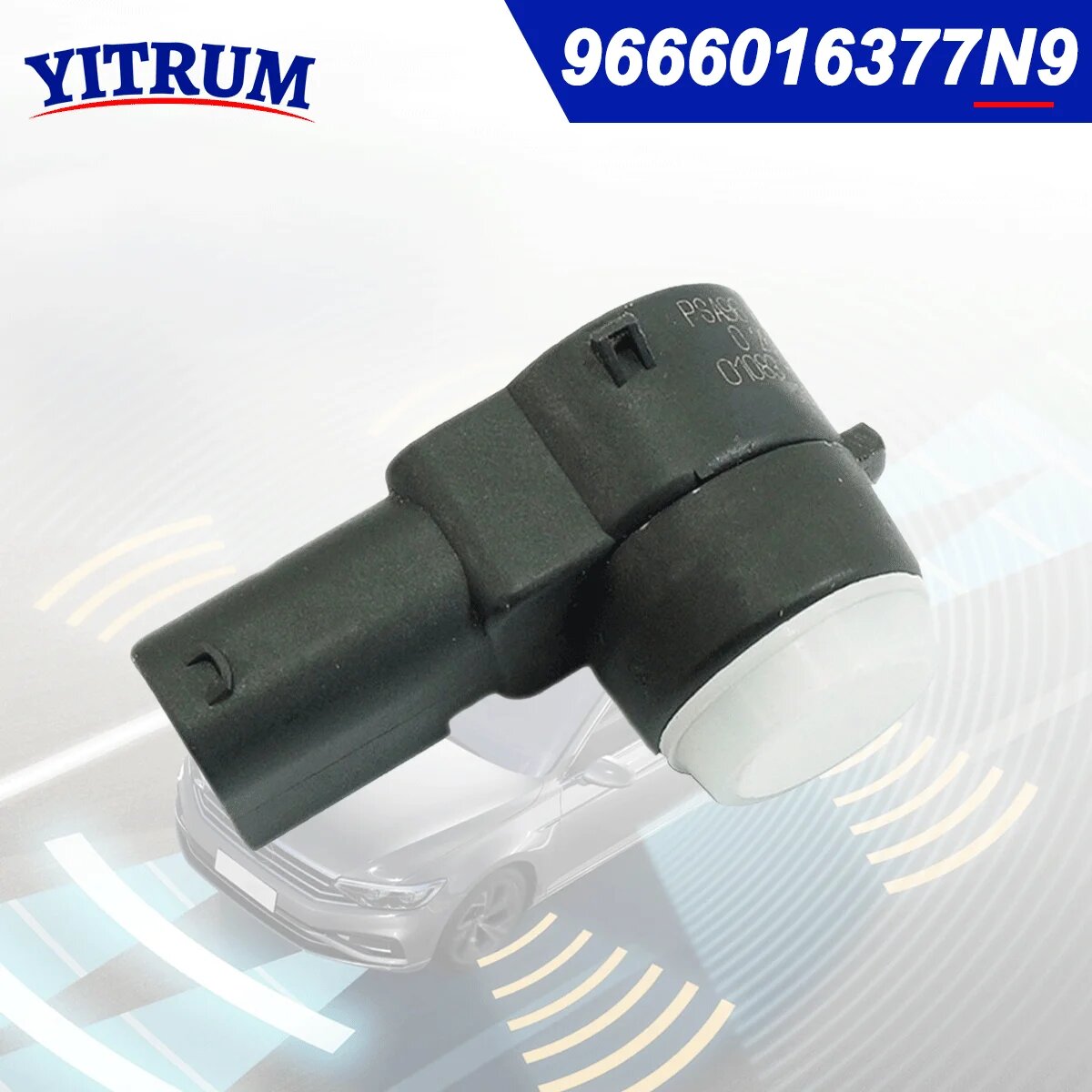 9666016377N9 Белый датчик парковки PDC для Peugeot 307 308 Citroen Park Assist Sensor 0263013148