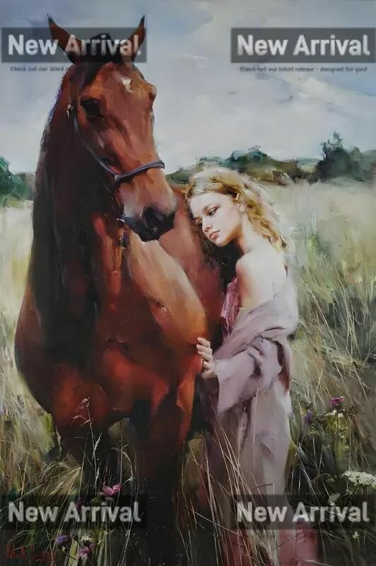 Картина "Печать струй" 40x60 см