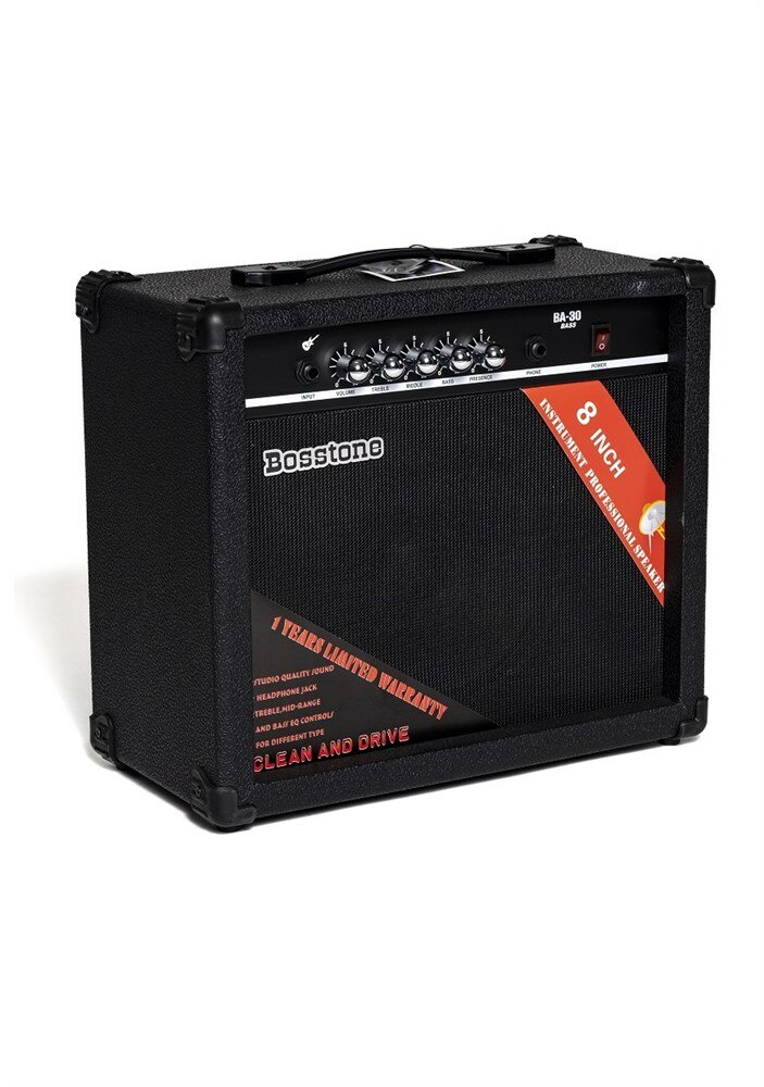 Комбоусилитель басовый Bosstone BA-30W Black