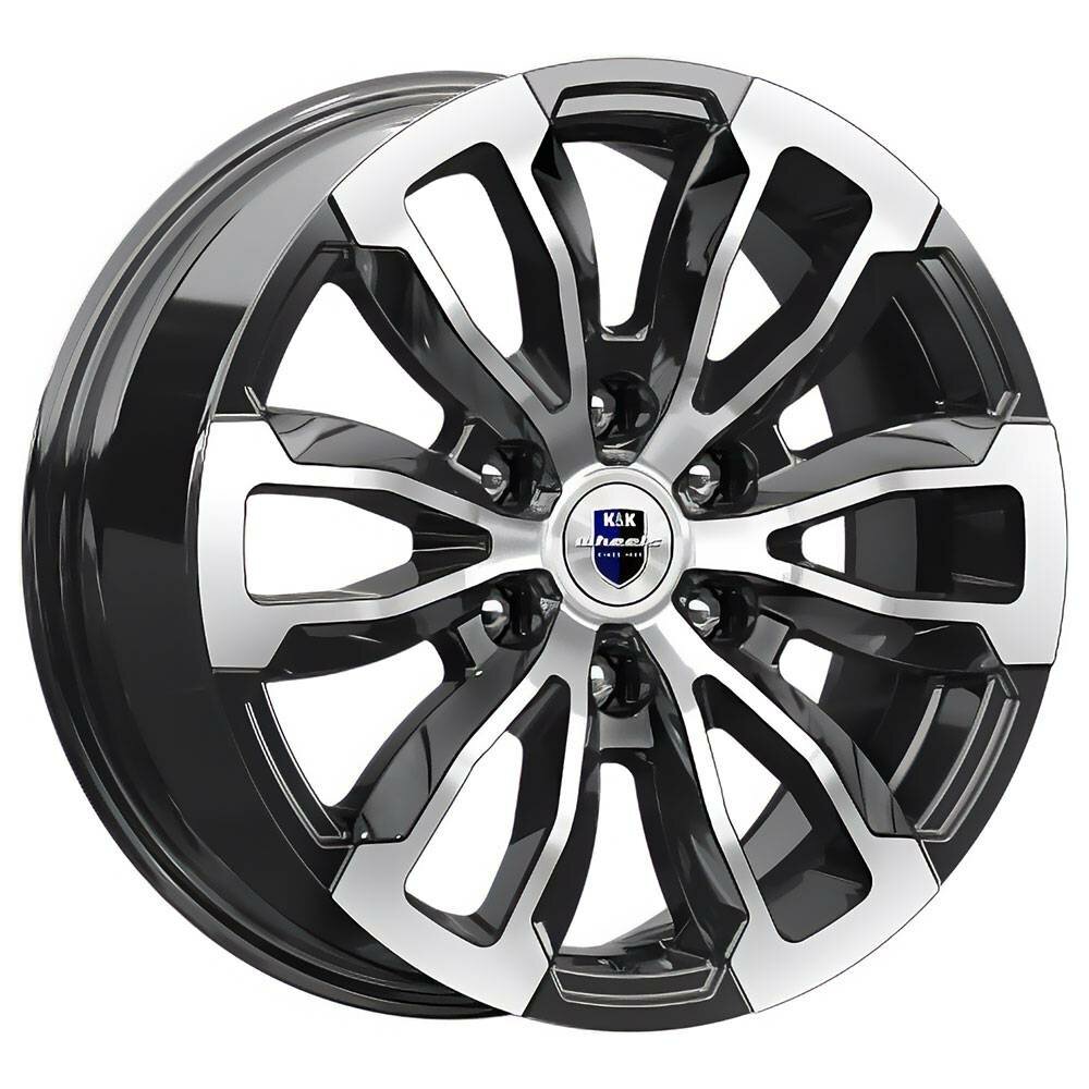 Колесный диск K&K Меконг 7.5x18 6x139.7 ET36 D100.1 Алмаз черный