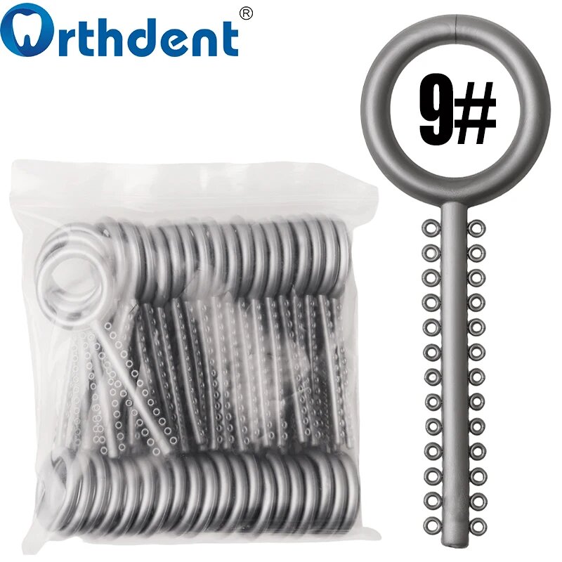 Ортодонтические эластичные лигатуры Orthdent, Color 9, 1040 шт.