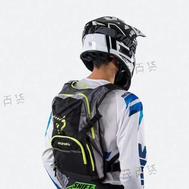 Acerbis H20 DRINK Black/Yellow Рюкзак 10 литров с гидропаком, для велосипеда, черный, желтый — фото 1