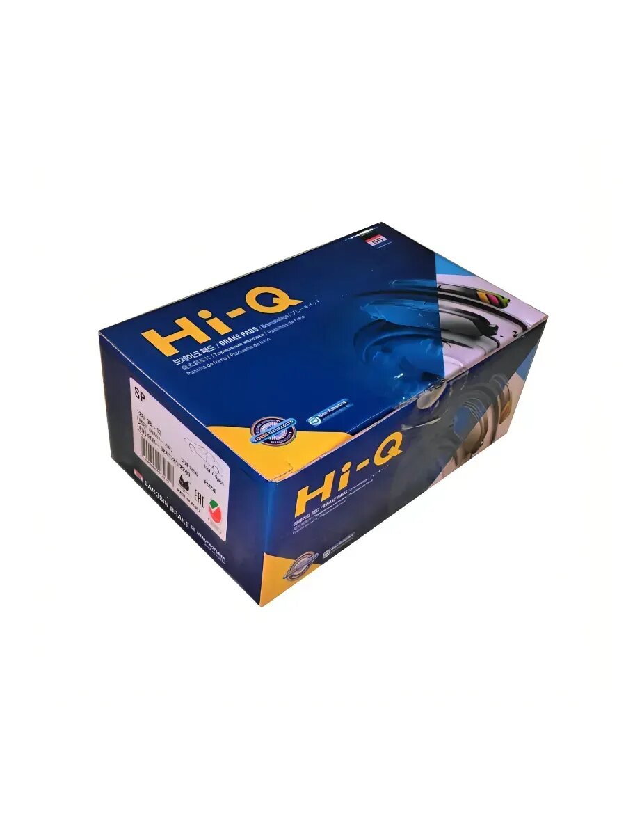 Колодки тормозные MAZDA 6 2.3 R17" 02- передние арт. SP1768