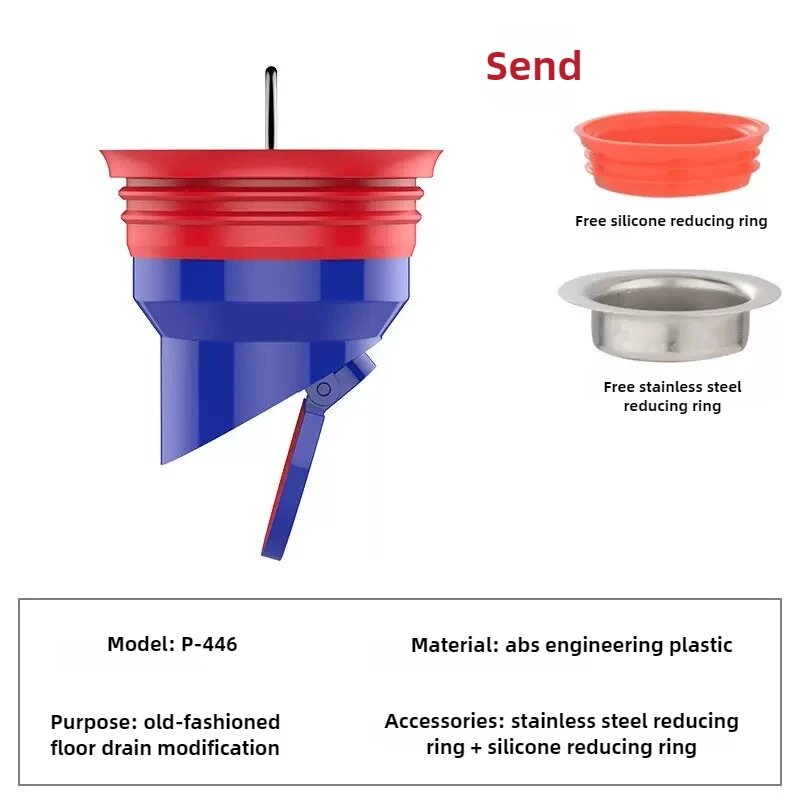 Заглушка-сифон для раковины, большой объем, фильтр для слива воды для кухни, ванной комнаты, антизапах, дезодорант для предотвращения вредителей