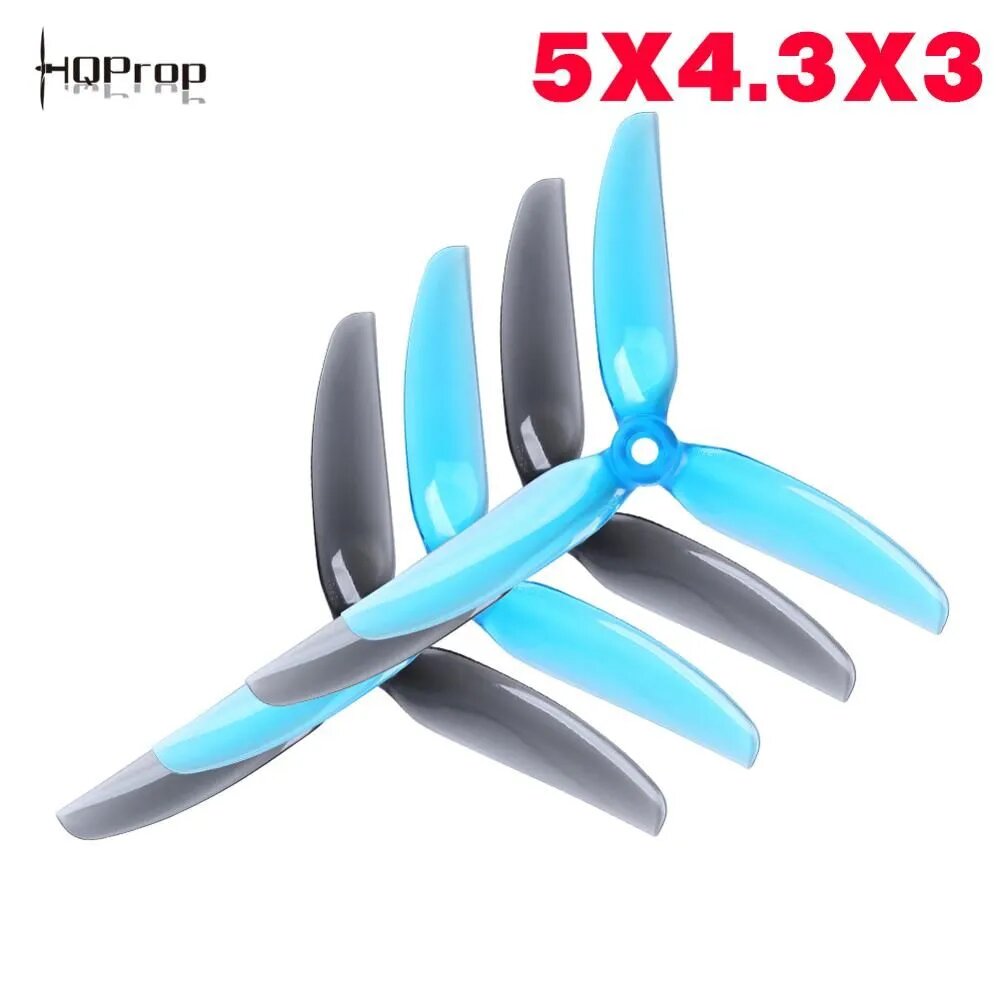 HQProp HQ 5X4.3X3 5 дюймов 3-лопастный пропеллер для самолета