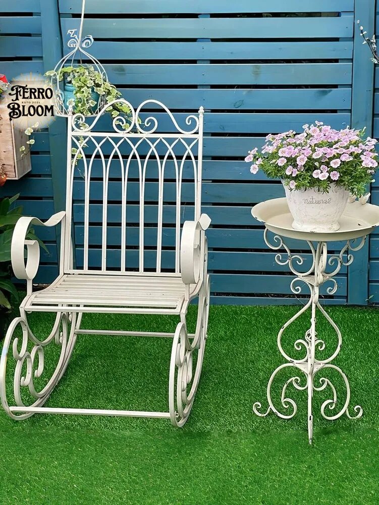 FerroBloom Садовое кресло, Металл, 53х100х99 см, 1 шт