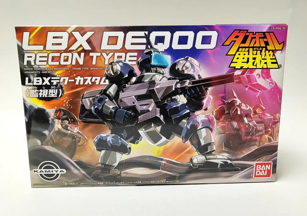 Сборная модель LBX DEQOOO Recon Type LBX Декуーカスタム (監視型) Робот из пластика, средняя сложность сборки, для детей 14+ — фото 1