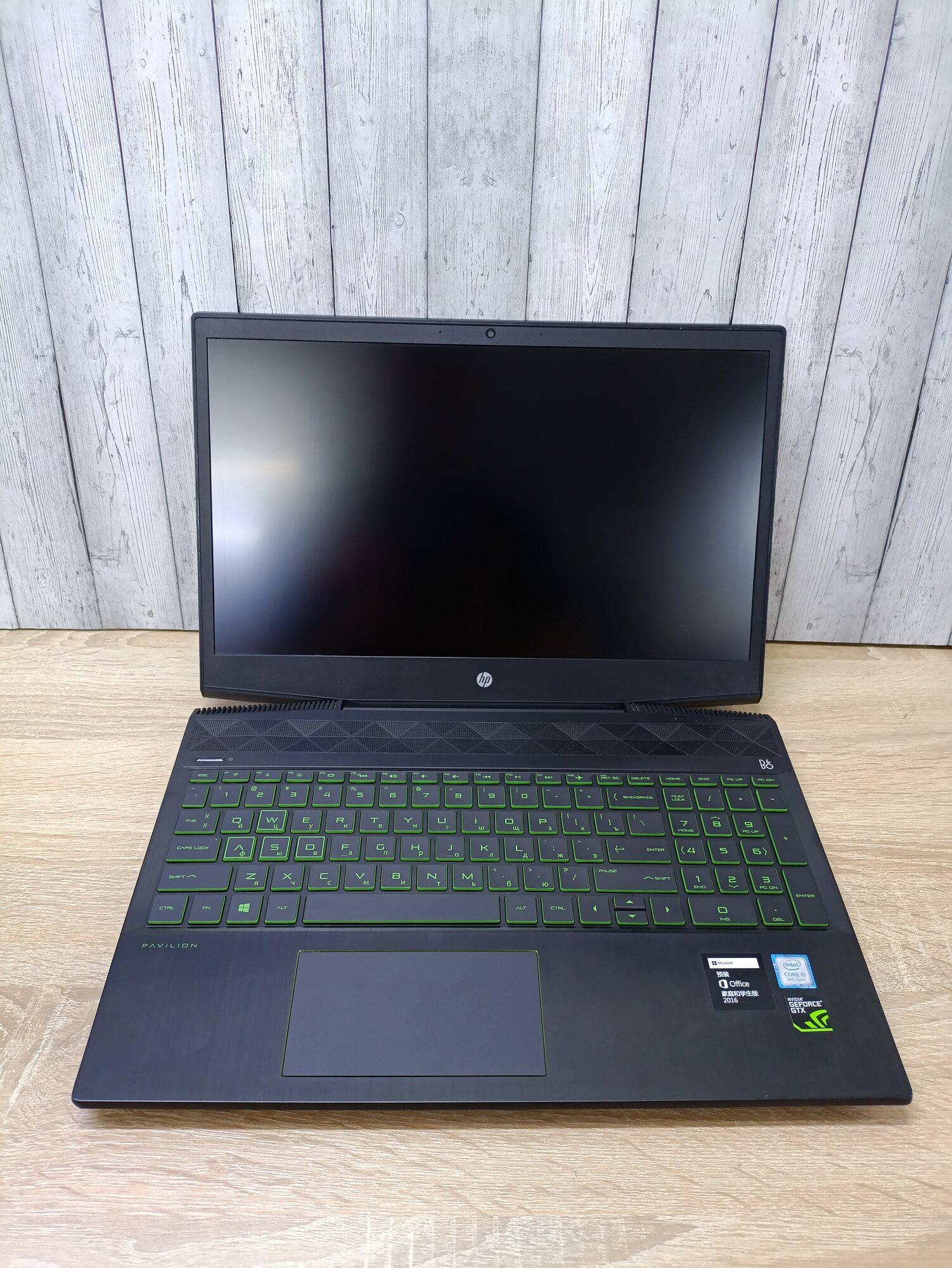 Игровой ноутбук HP Pavilion Gaming 15 G Intel i7-8750H GTX 1050 TI 4 GB M2 NVMe 512 GB RAM 16 GB
