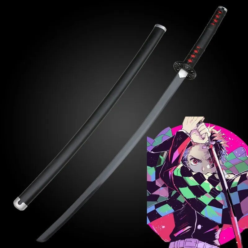 Косплей катана, Реквизиты 104см, Преувеличенный шиноби белый