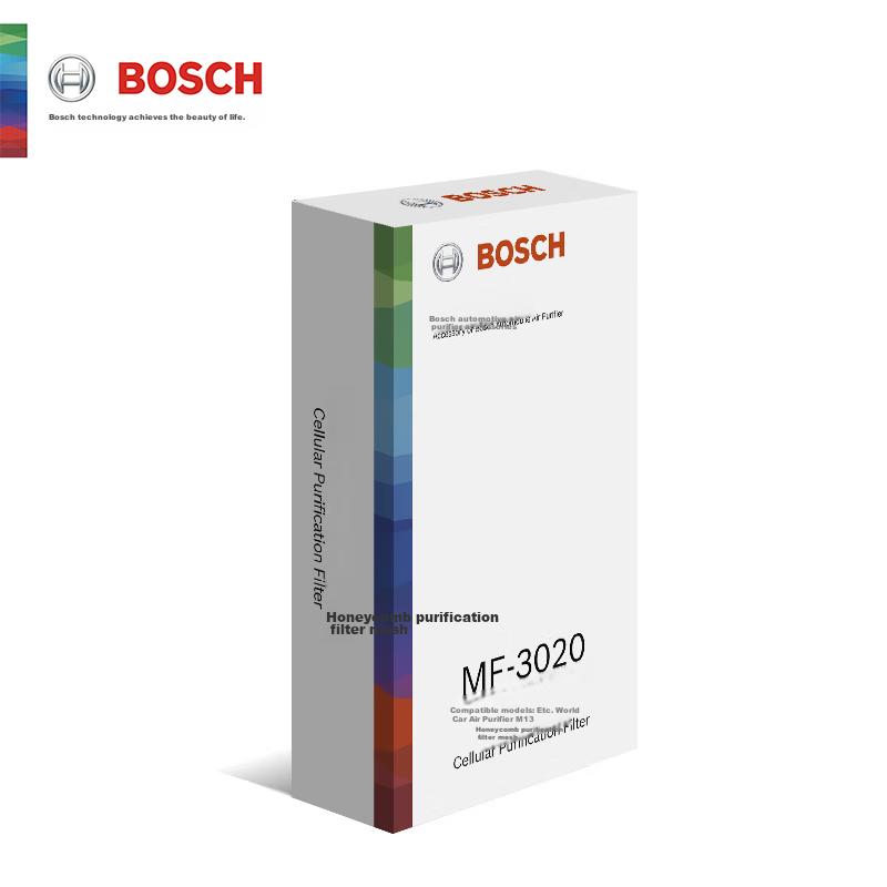 Фильтр очистки воздуха BOSCH M3 с пчелиной структурой для автомобильного салона Цвет：MF3020 совместим с M3