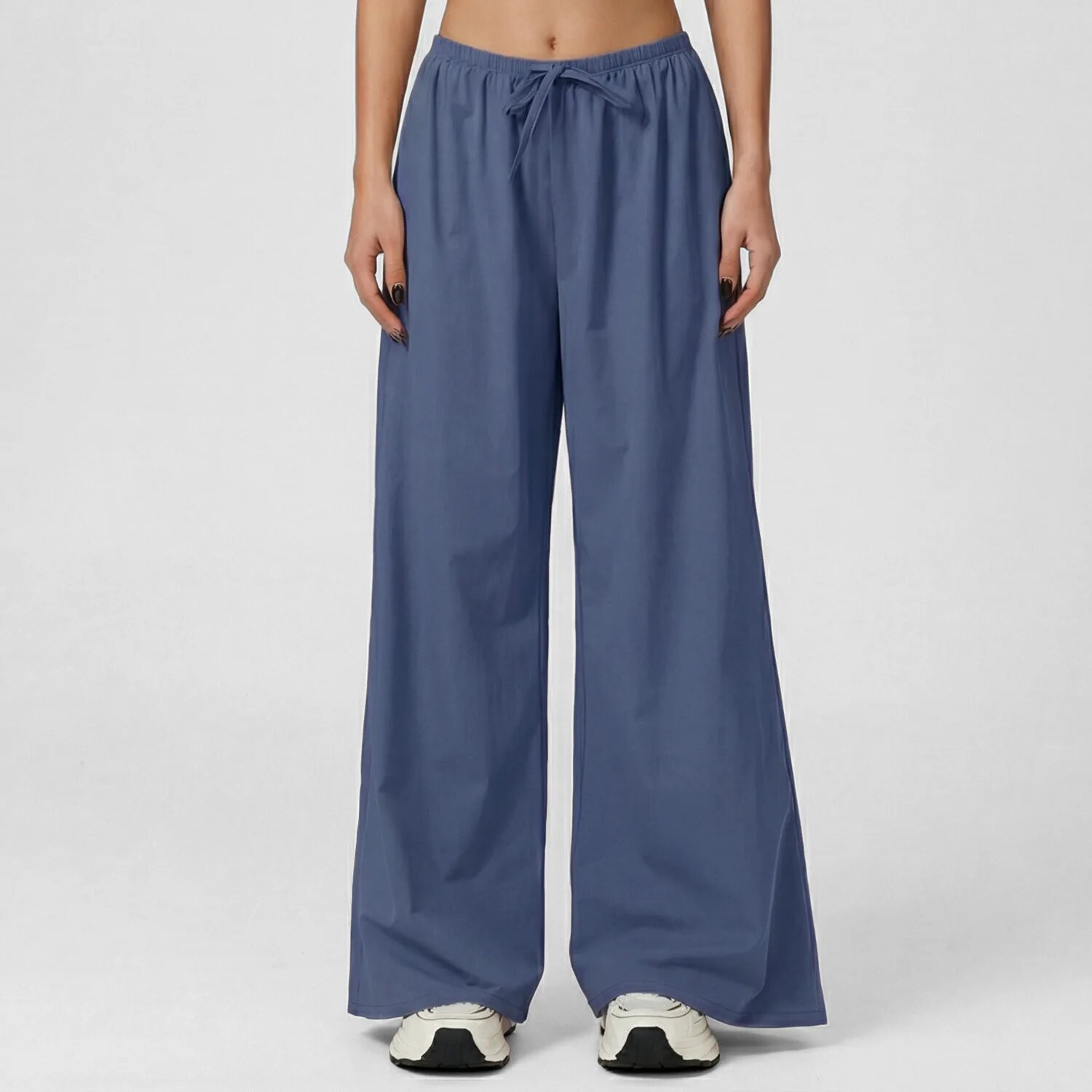 Штаны женские широкие Navy Blue для йоги