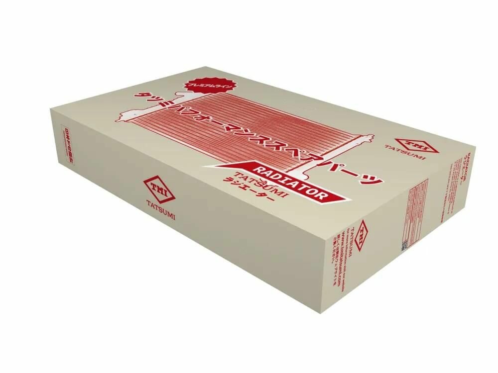 Радиатор отопителя TATSUMI Lada 2101-2107, 2121, антикоррозионная защита (TGC1026)