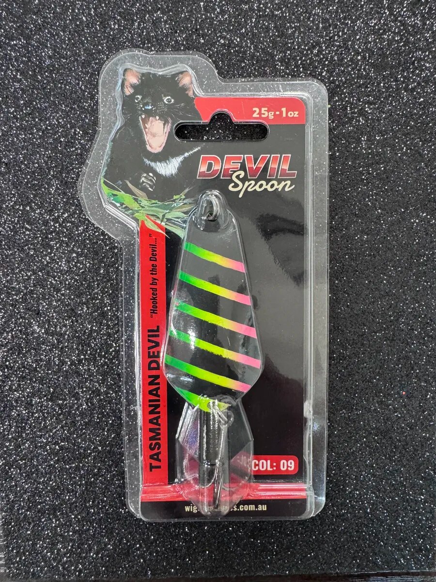 Блесна оригинал Tasmanian Devil Spoon. 25 грамм