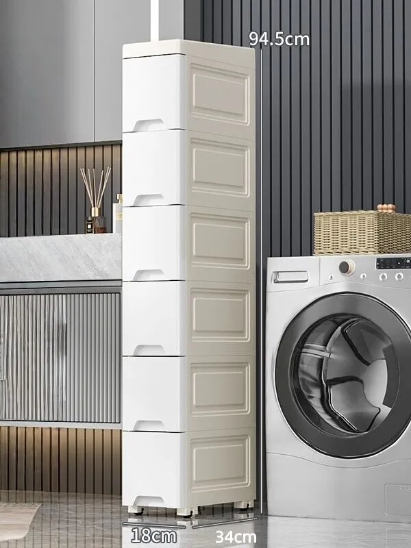 Тумба для ванной, 18х34х94.5 см