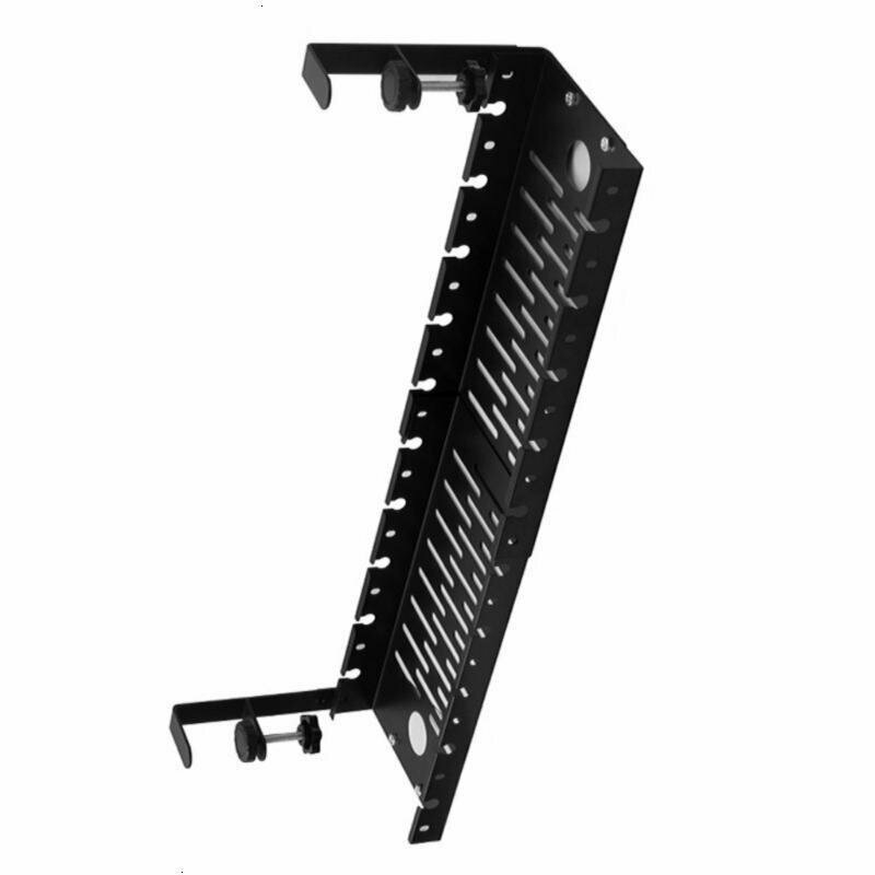 Стойка для управления кабелями под столом, выдвижная лента питания, место для хранения проводов, большой размер-черный